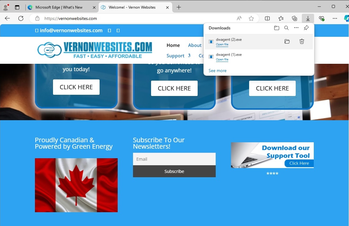 Remote - Vernon Websites